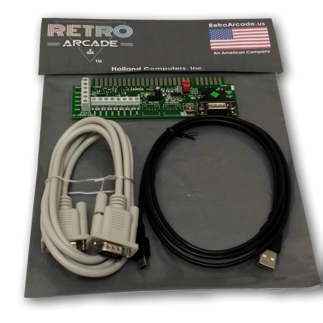 J-PAC JAMMA Interface – Connect a PC to a JAMMA Cabinet – Holland ...