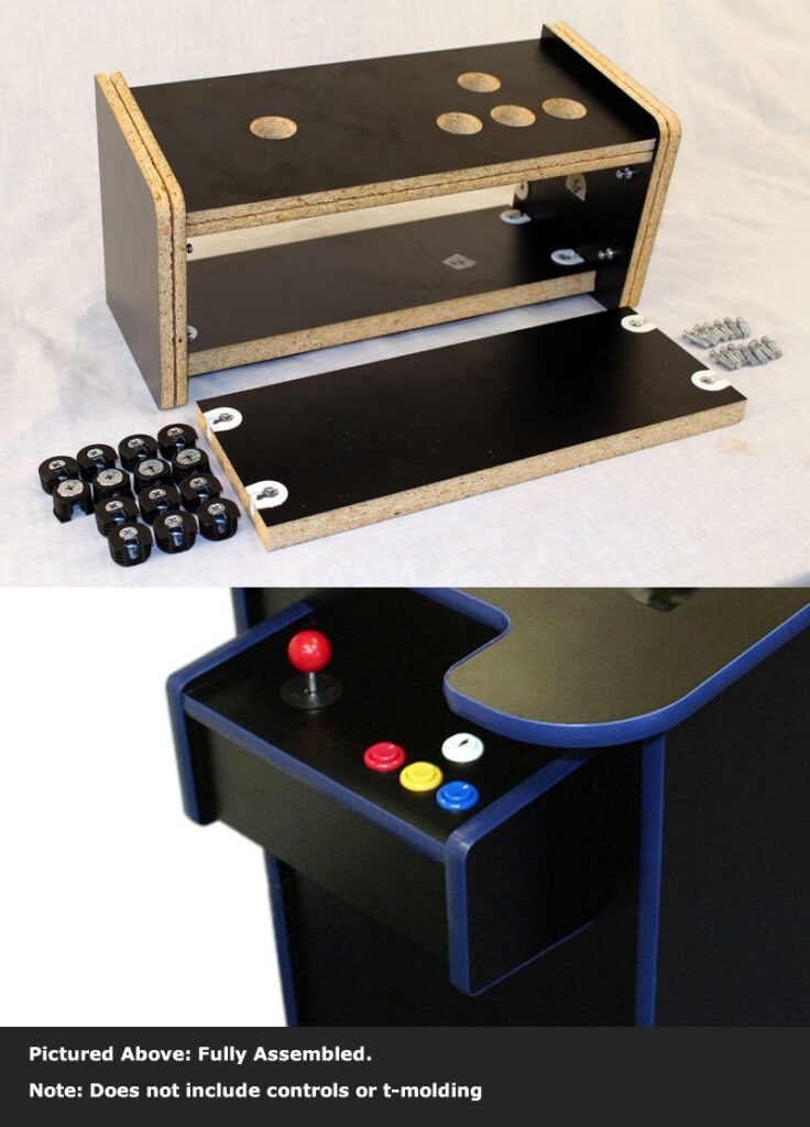 Cocktail Arcade game cabinet Replacement controller panel kit pre ...