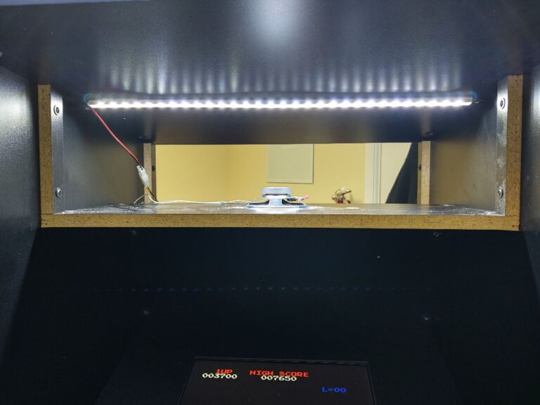 Arcade Marquee 20 inch 12vdc White LED Light Bar with mounting clips ...
