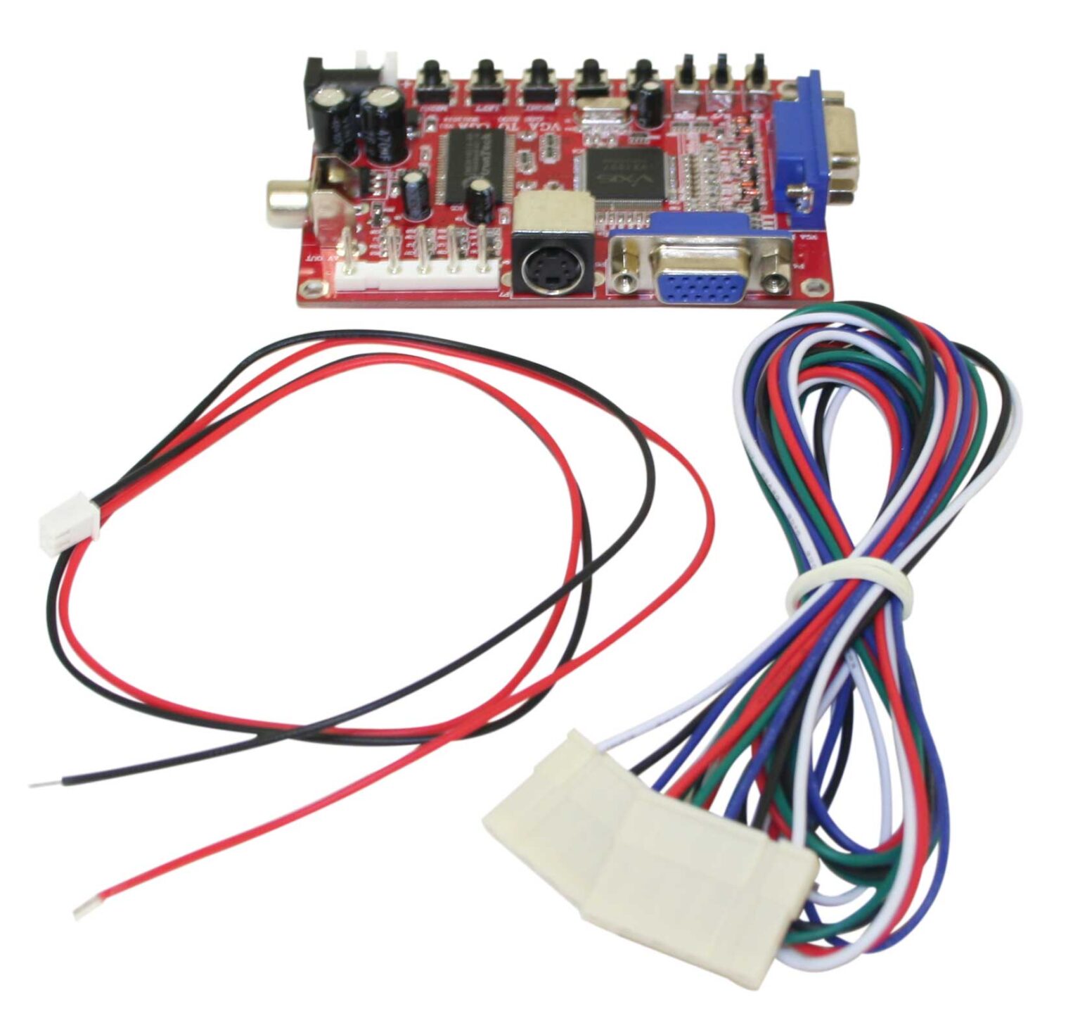 Arcade Game Converter VGA to RGB CGA or to component video or SVideo ...