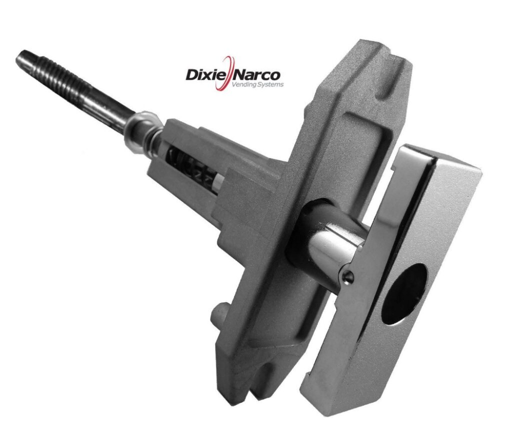 Dixie Narco T Handle 360 Degree Turn Vending machine Pop up Lock Triple ...