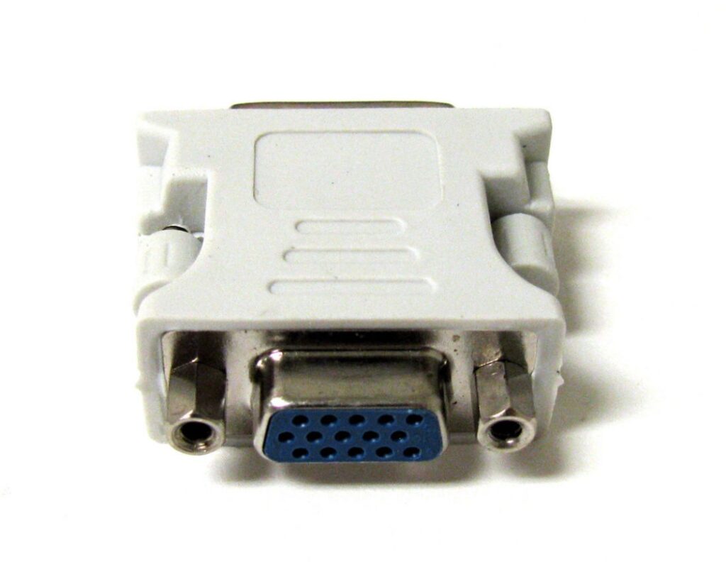 25pin (24+1) DVI-D male to 15pin VGA female Adapter – Holland Computers ...