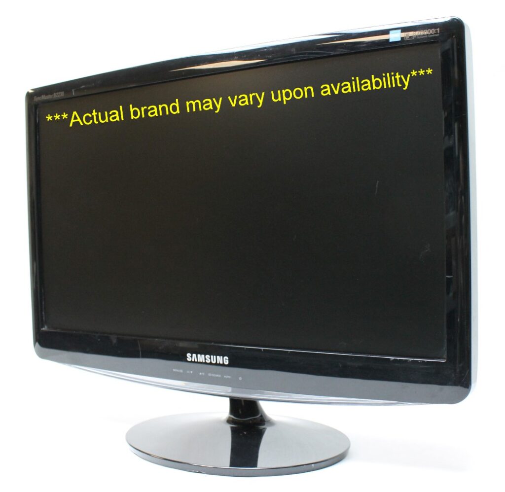 Used 23 Inch Widescreen LCD Monitor – Grade A – Holland Computers, Inc.